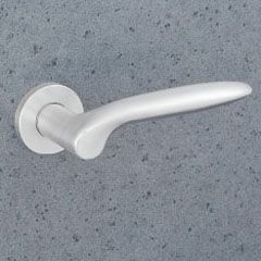 MIWA LOFレバーハンドル錠(片側戸襖ハンドル) 取替え 交換用ステンレス製 472型空錠（間仕切り・寝室・子供部屋等）【送料無料】 | 鍵の鉄人本店