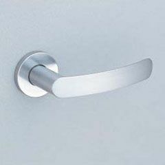 MIWA LOFレバーハンドル錠(片側戸襖ハンドル) 取替え 交換用黄銅製 420型 SC空錠（間仕切り・寝室・子供部屋等）【送料無料】 | 鍵の鉄人本店