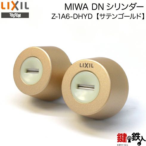 【106-A1】ジエスタ2（QDN608-QDK752-QDK668）トステム TOSTEM(=現 リクシル LIXIL) 玄関 鍵(カギ) 交換 取替え用DNシリンダー 二個同一キー ...